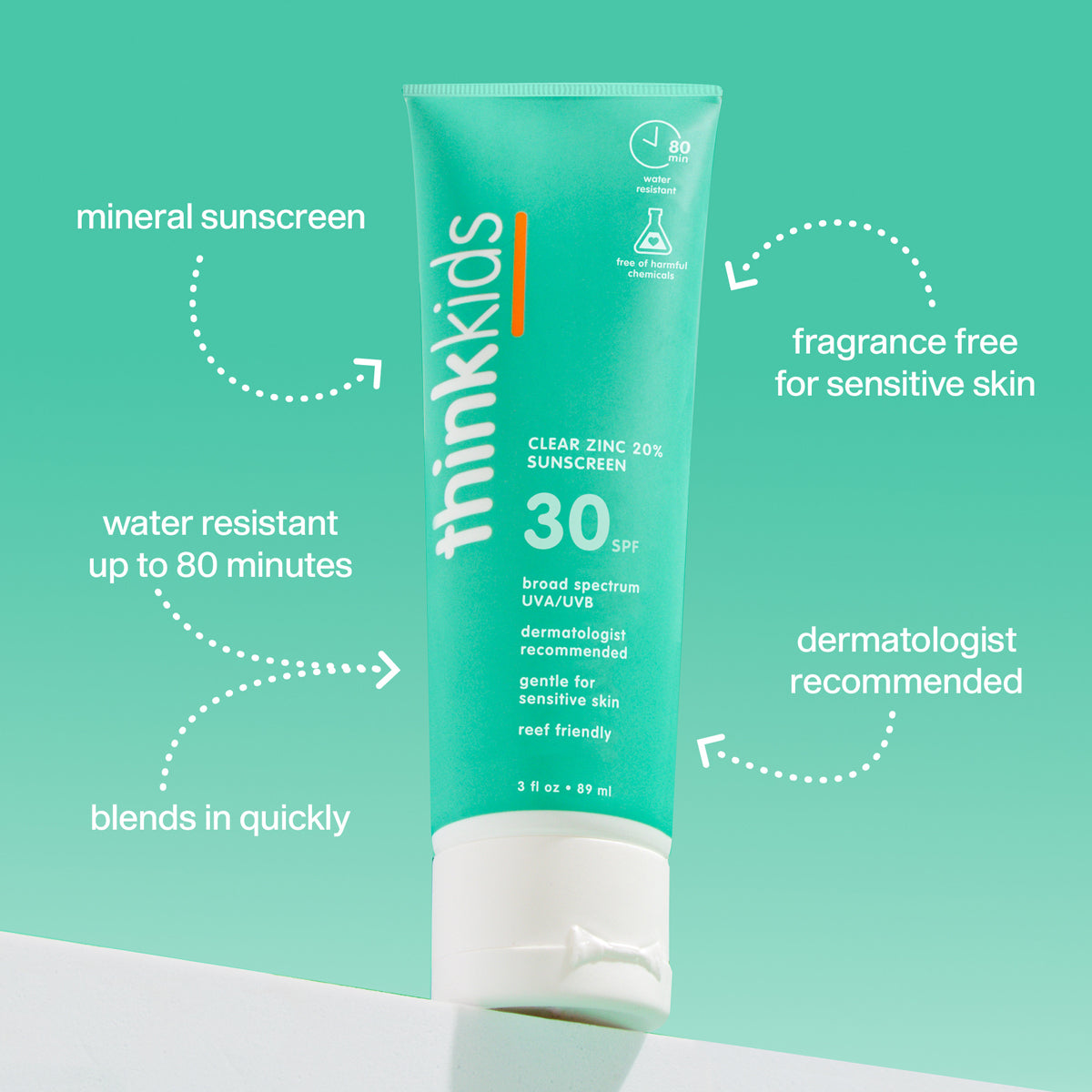 Non-Toxic Sunscreen | Water Resistant & Reef Safe | EWG Rated ...