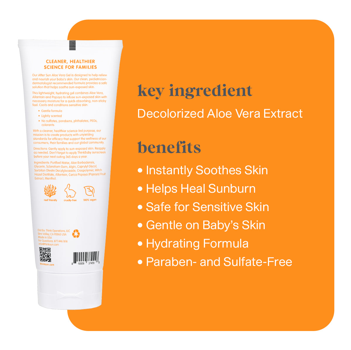 Thinkbaby Sun Care | Safe Baby Sunscreen and After Sun Aloe – thinksun