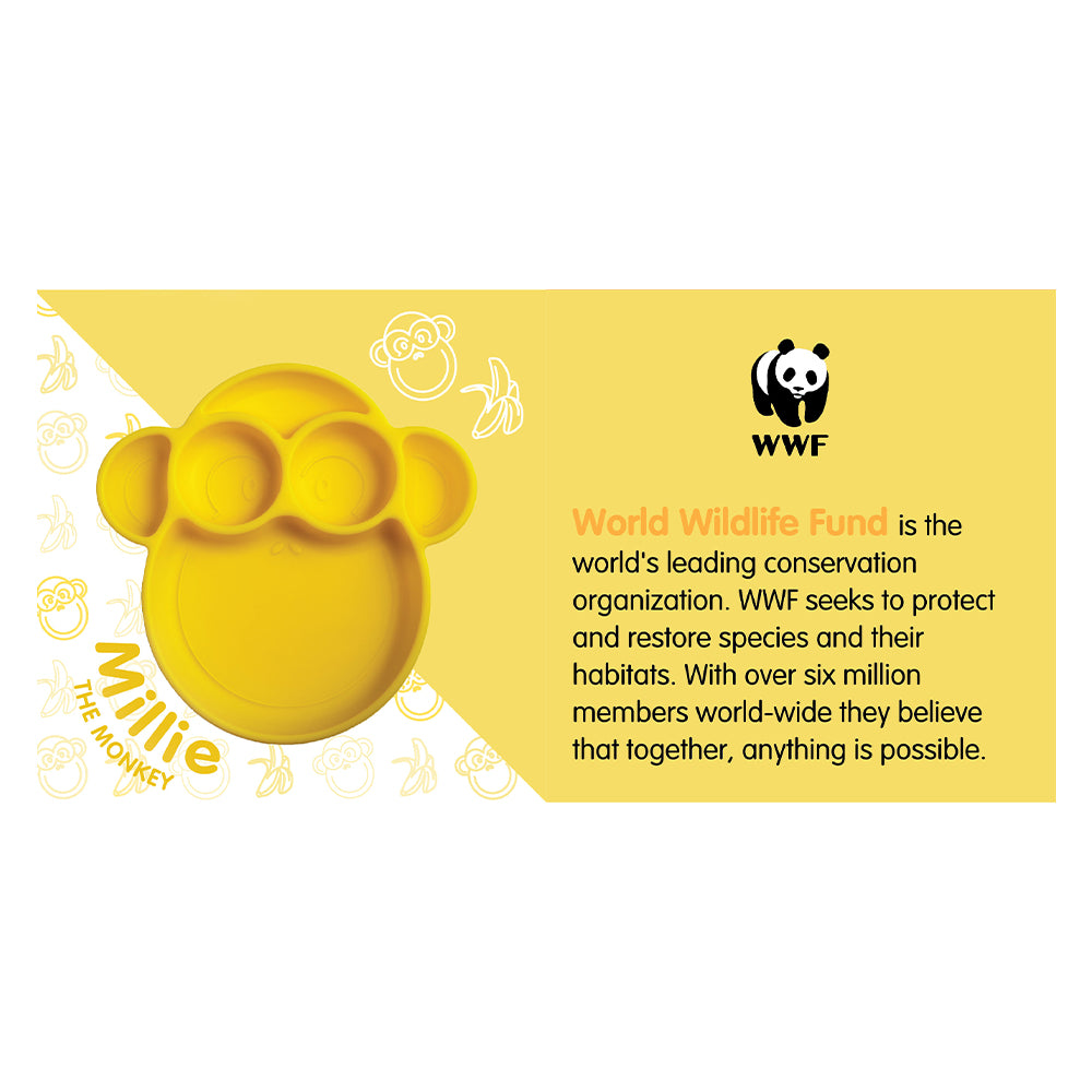Millie the Monkey Suction Plate – thinksun