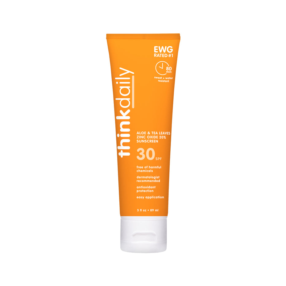 Think Sunscreen SPF 30 Aloe & Tea Leaves – thinksun